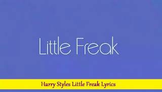 Harry Styles Little Freak Lyrics